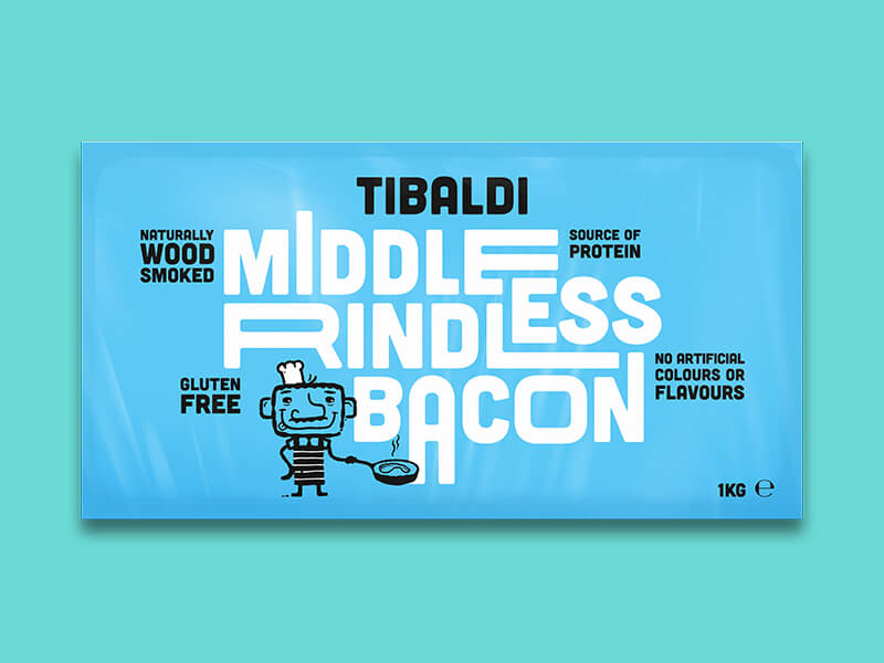 Middle Rindless Bacon | Tibaldi